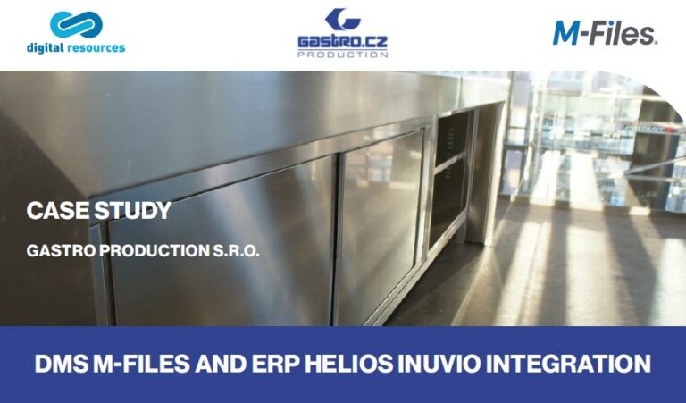 Case study: DMS M-Files and ERP HELIOS iNuvio Integration in GASTRO ...